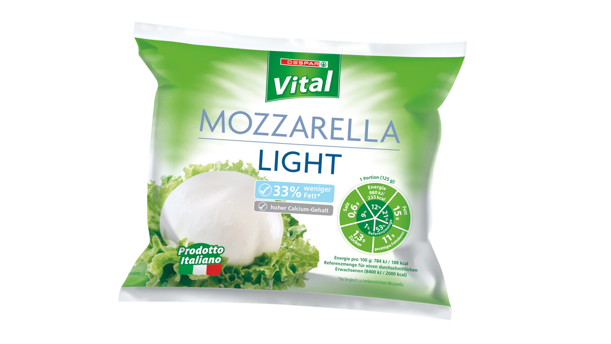 Sir Mozzarella SPAR Vital light 125 g | SPAR supermarket - Branimirova ...