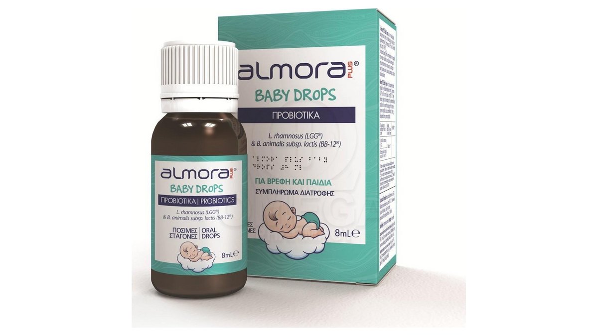 Almora Plus Baby Drops Προβιοτικά Σε Πόσιμες Σταγόνες Για Βρέφη & Παιδιά 8 ml | Antoine Pharmacy ...