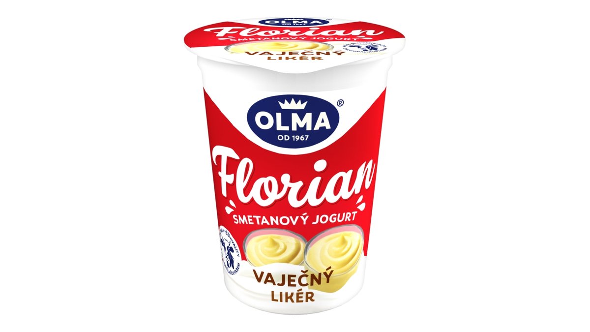 Olma Florian smetanový jogurt vaječný likér | Albert Vinohradská | Wolt