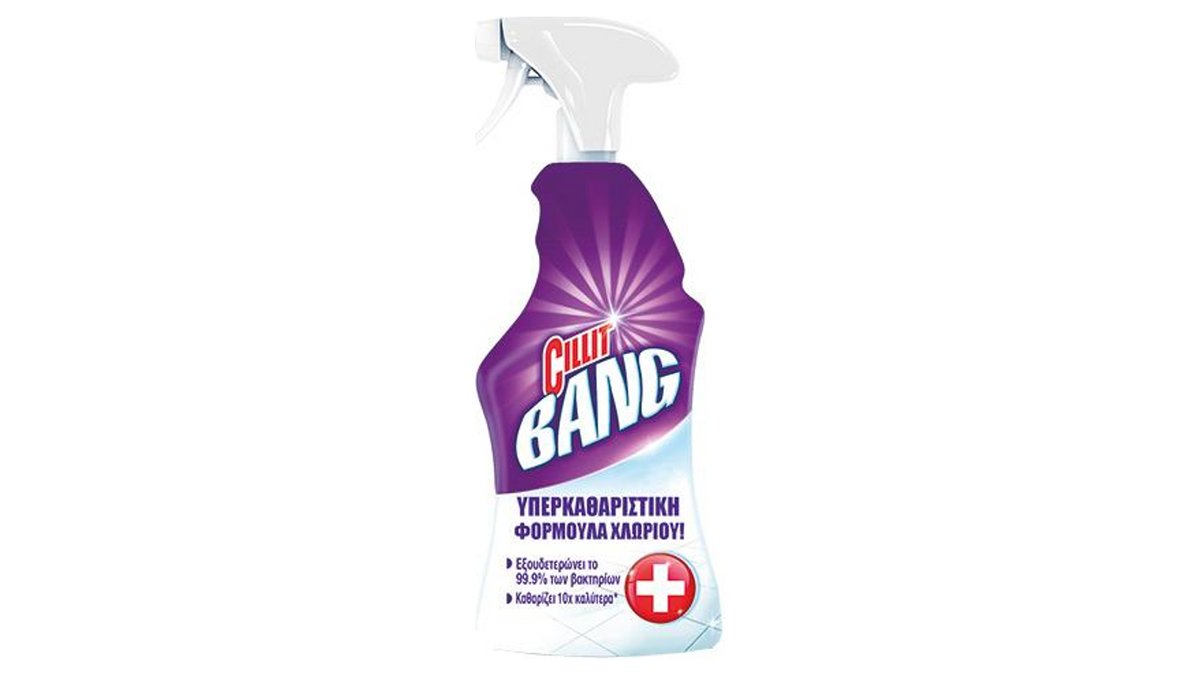 Cillit Bang Δραστικό Καθαριστικό Χλώριο & Υγιεινή 750ml. | Μασούτης ...