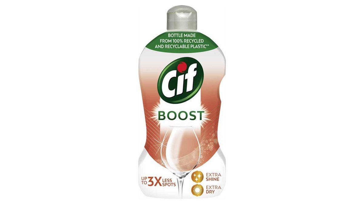 Cif Shine & Dry Boost Λαμπρυντικό Πλυντηρίου Πιάτων 450ml. | Μασούτης Χαλκίδα | Wolt