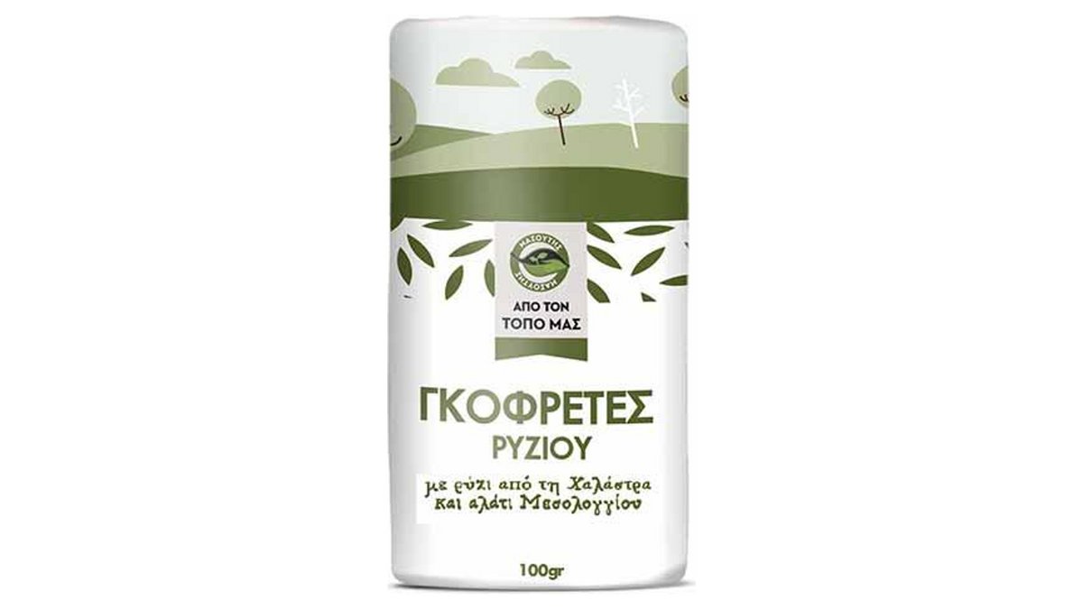 Μασούτης Από Τον Τόπο Μας Γκοφρέτα Καστανού Ρυζιού Χωρίς Γλουτένη 100γρ ...