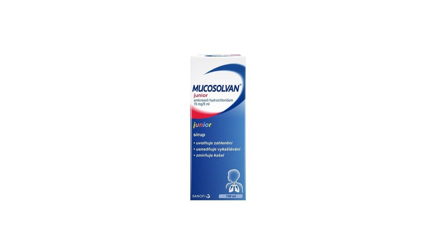 Mucosolvan Junior 3mg/ml sir. 100ml | Lékarna AVE Masarykovo Náměstí | Wolt